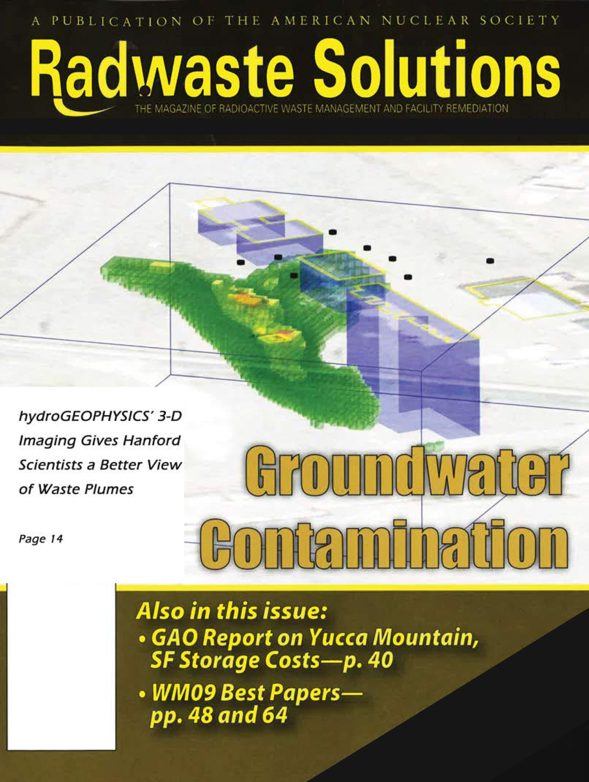 Radwaste Cover hydrogeophysics - hydroGEOPHYSICS